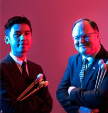 Professor Jeff Moore and Student Calvin Chiu Discuss Music and Mentorship