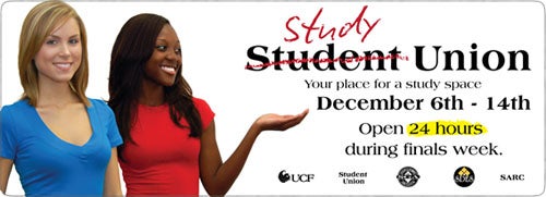 Study Union: Your Place for a Study Space | University of Central ...