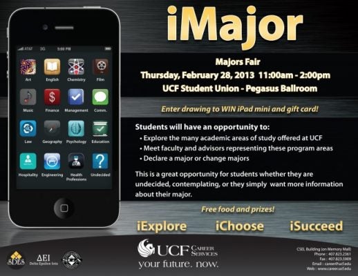 Explore Academics at Thursday's Majors Fair | University of Central ...