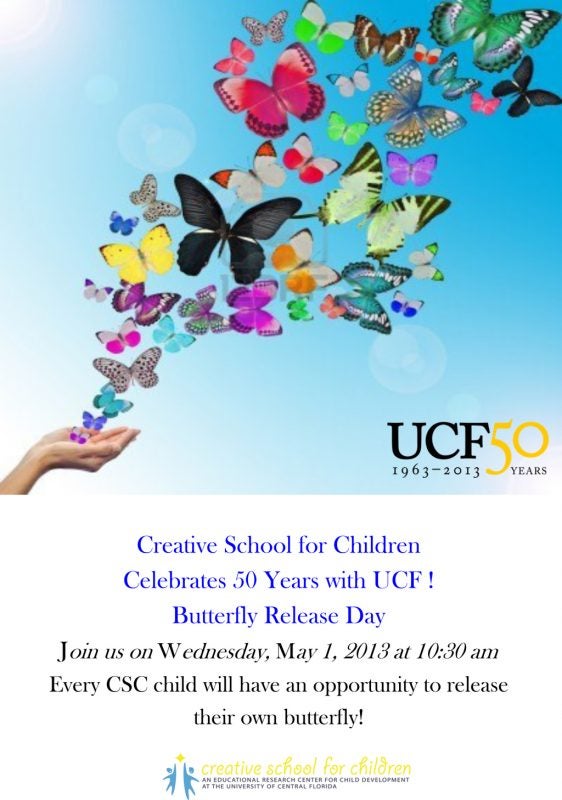 Youngest Knights to Release Good Luck Butterflies | University of ...