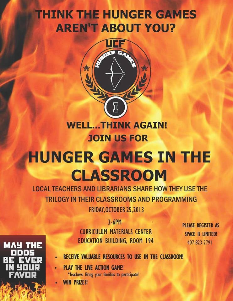 UCF Event: How to Use 'The Hunger Games' in the Classroom | University ...