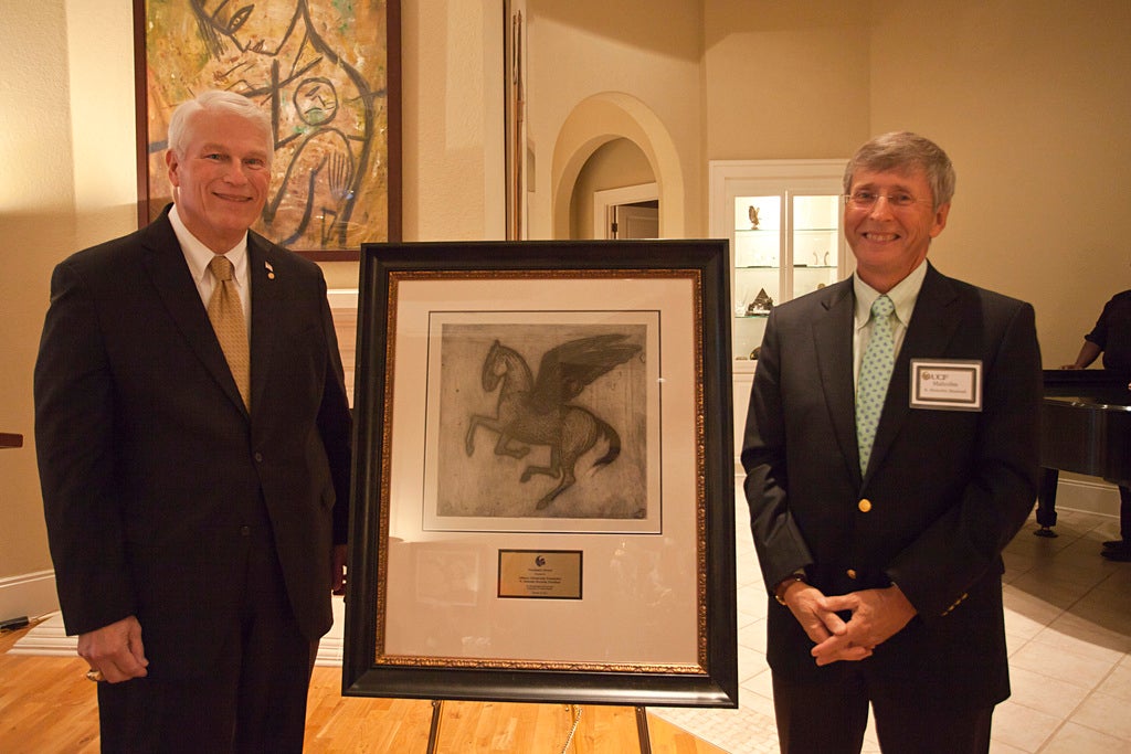 UCF Honors High-Level Donors at Recognition Event in President's Home