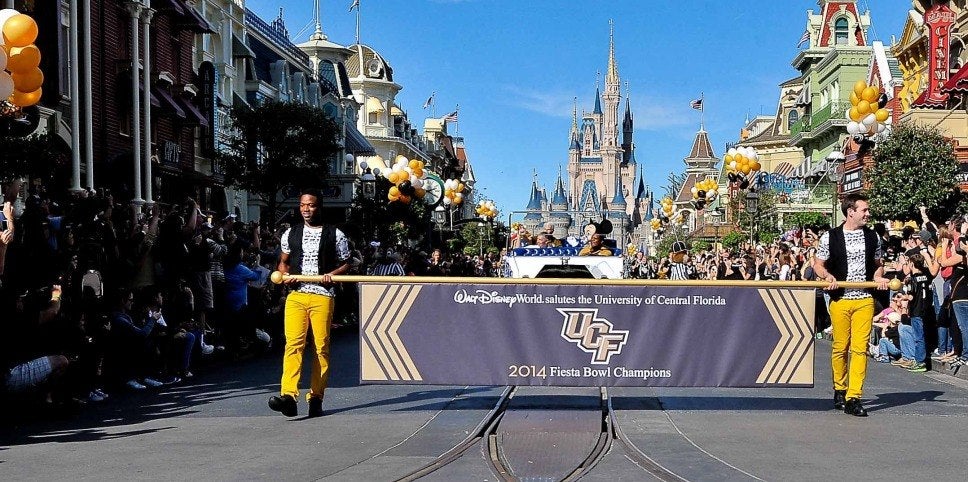Knights on Parade: 'A UCF Takeover' at the Magic Kingdom | University ...
