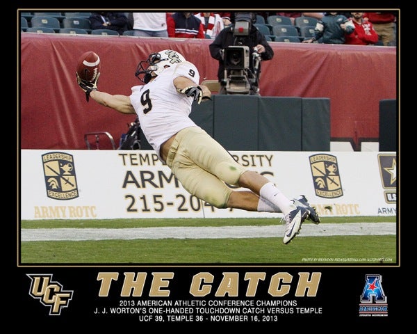 ESPN: J.J. Worton Makes Best Catch | University of Central Florida News