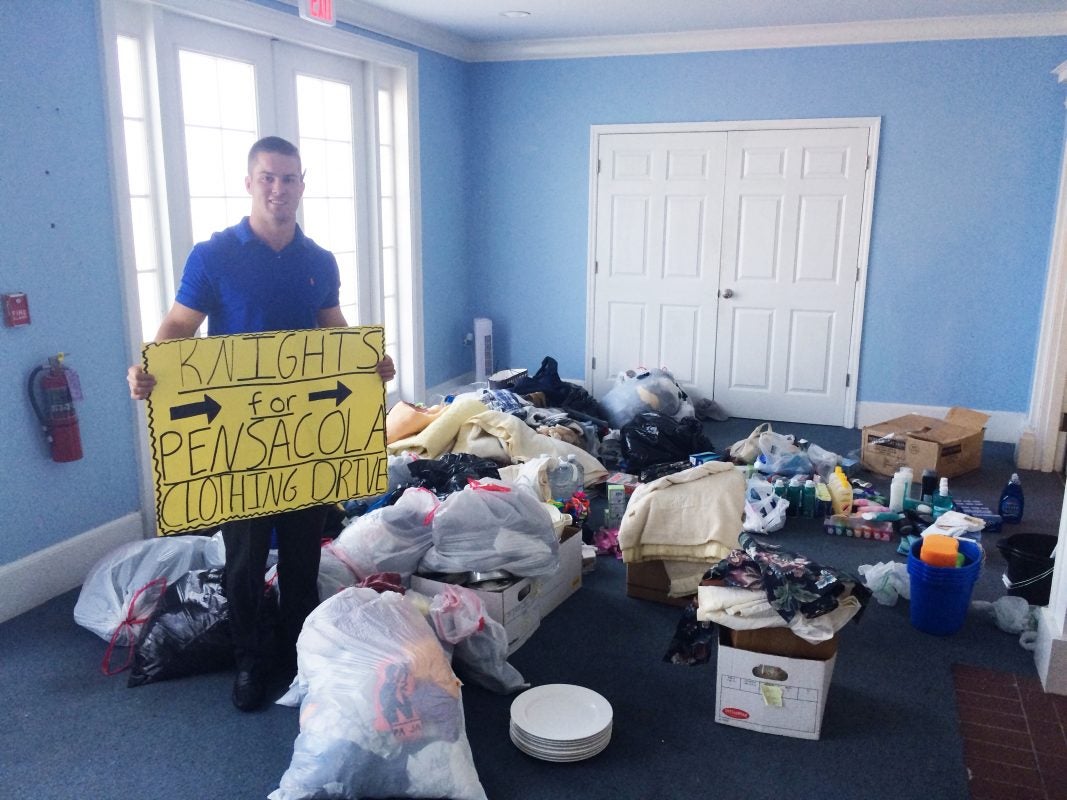 UCF Students' Drive Benefits Panhandle Flood Victims | University of ...