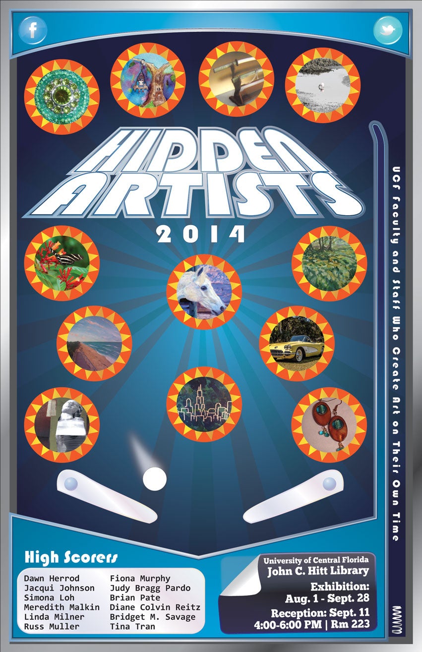 Hidden Artists Exhibit at John C. Hitt Library | University of Central ...