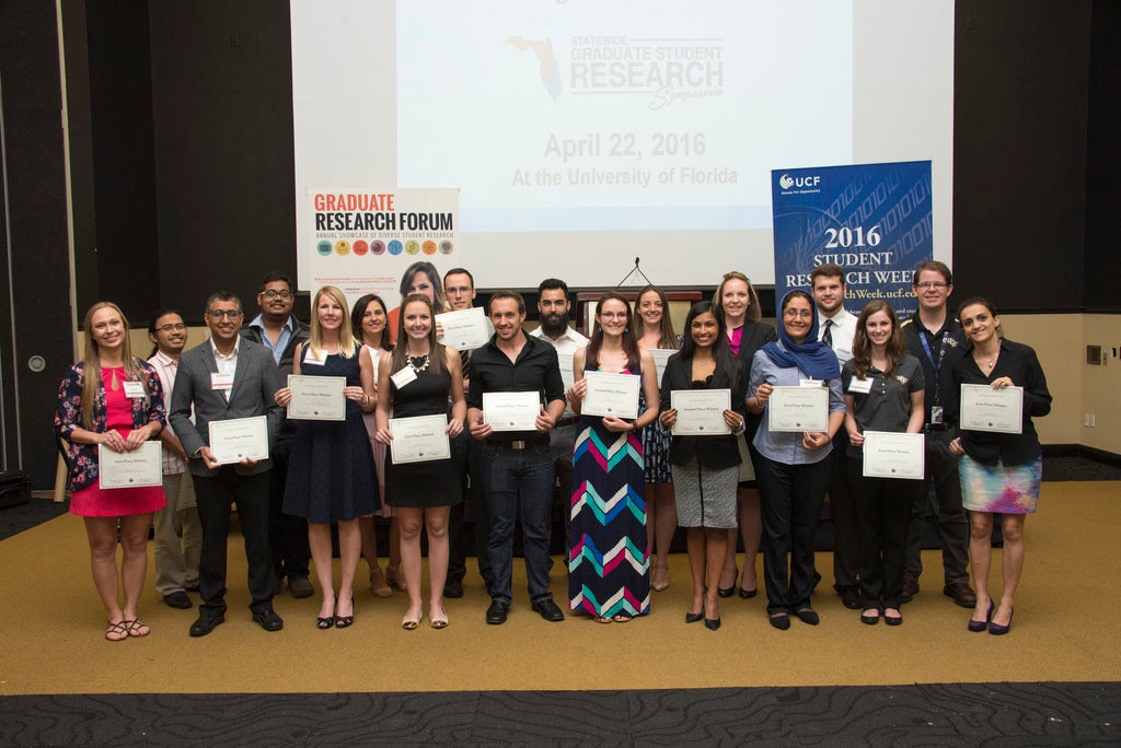 Graduate Research Forum Winners | University of Central Florida News