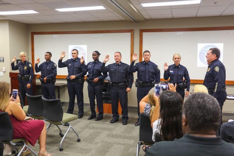 UCFPD Swears In New Officers, Lieutenant | UCF News