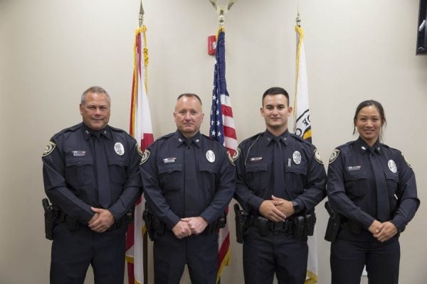 UCFPD Welcomes Four New Officers to the Force