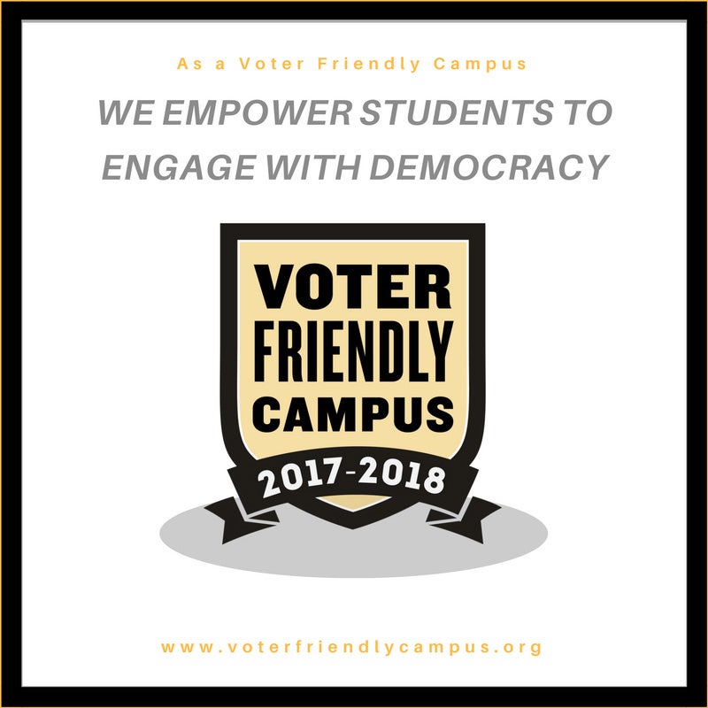 UCF Designated a "Voter Friendly Campus" | UCF News
