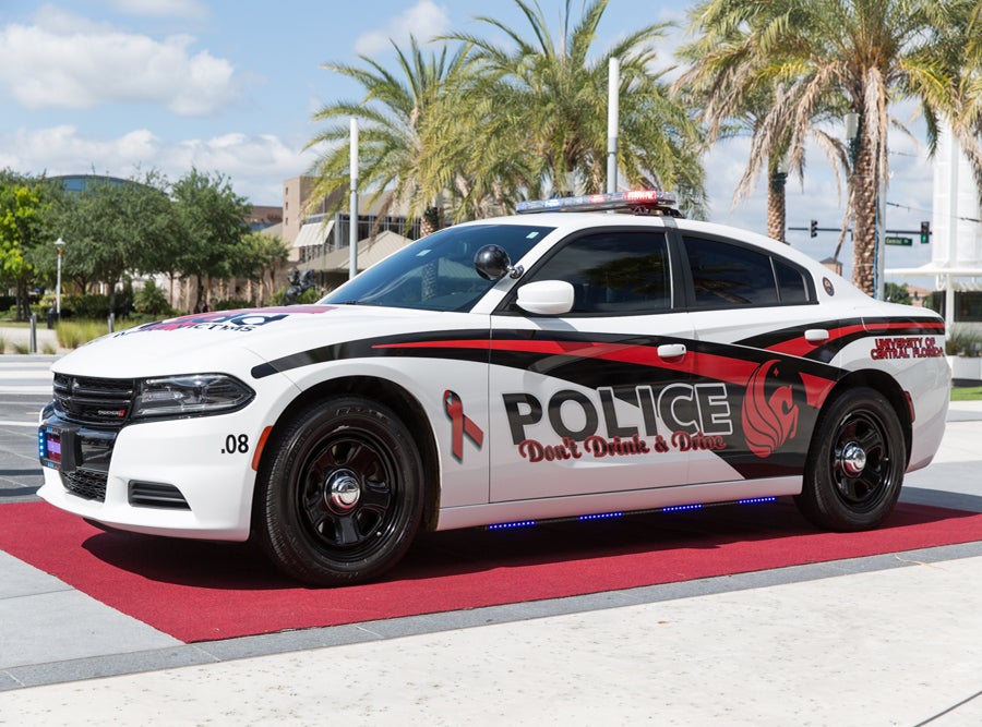 UCFPD Unveils New MADD Car Before Fundraising Walk