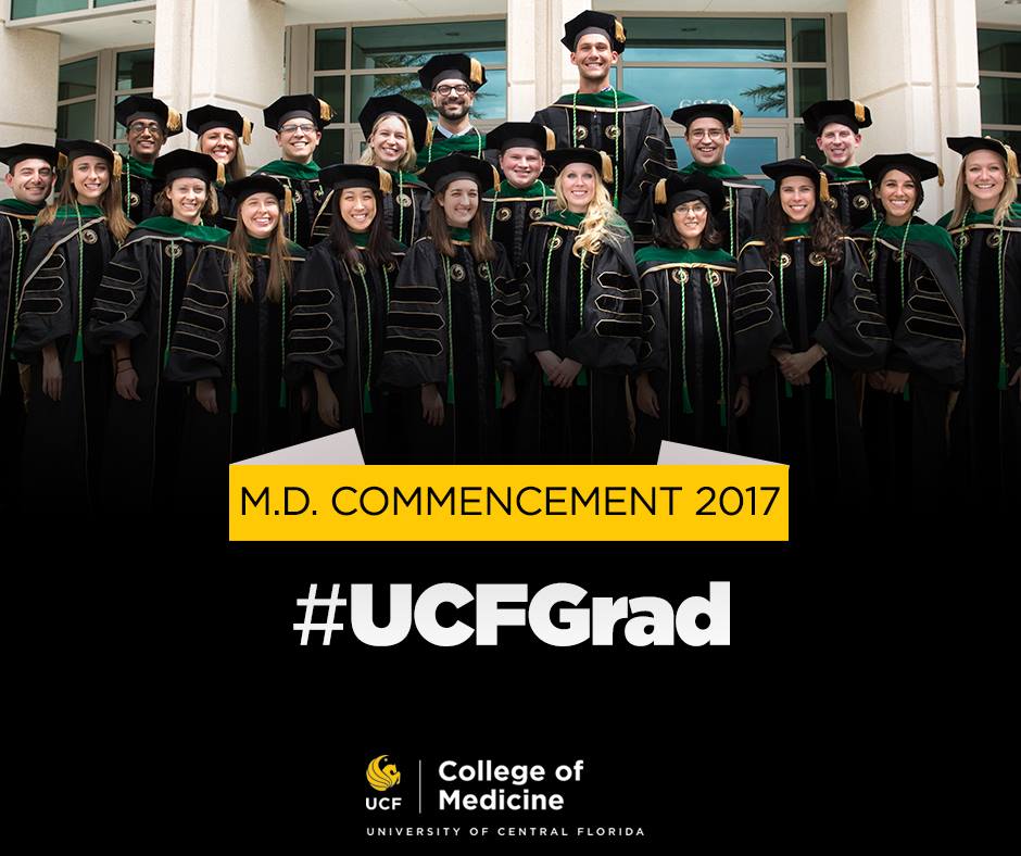 113 Medical Doctors to Graduate from UCF Friday