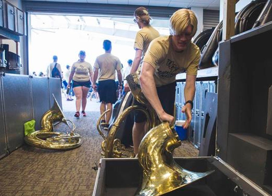UCF Marching Knights Move Into New Home on Campus