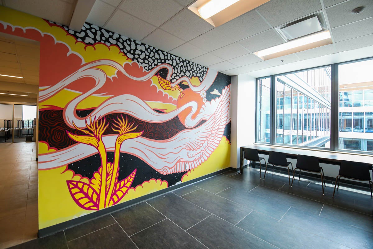 Get to Know the Grad Behind UCF Downtown’s New Mural