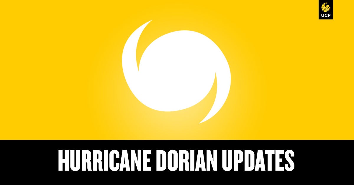 UCF Monitoring Hurricane Dorian | University of Central Florida News