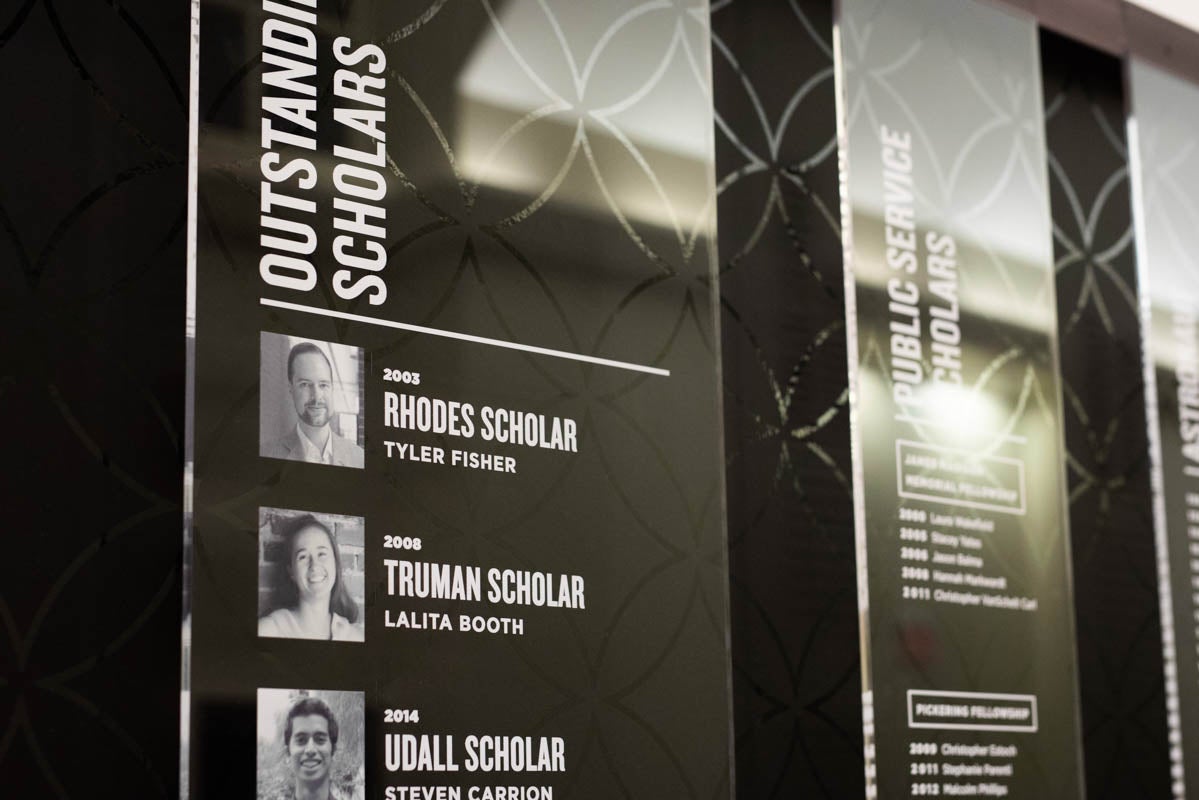 UCF's New Acclaimed Knights Wall Recognizes Academic Achievements ...