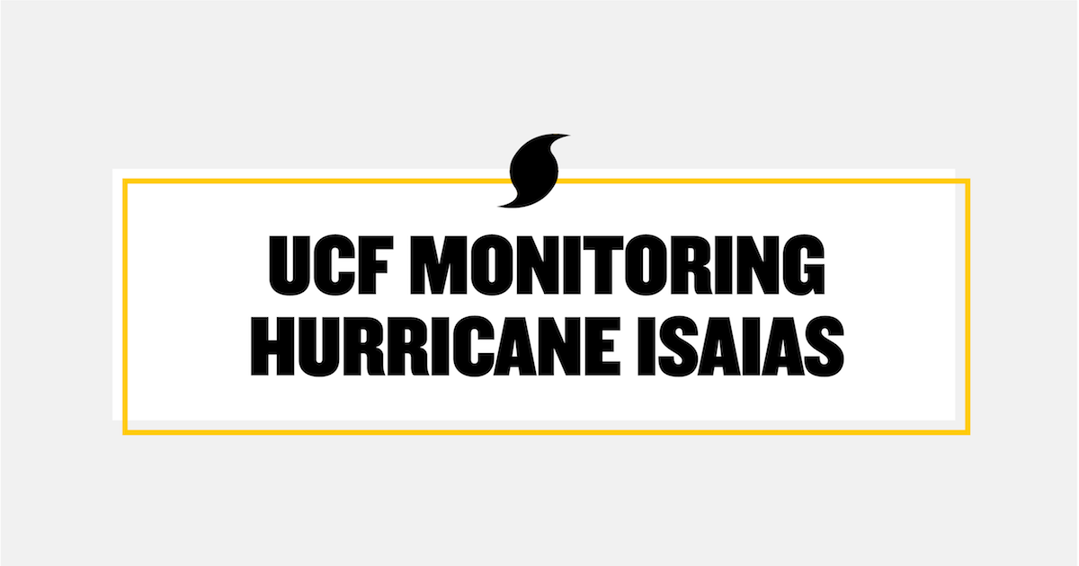 UCF Monitoring Hurricane Isaias