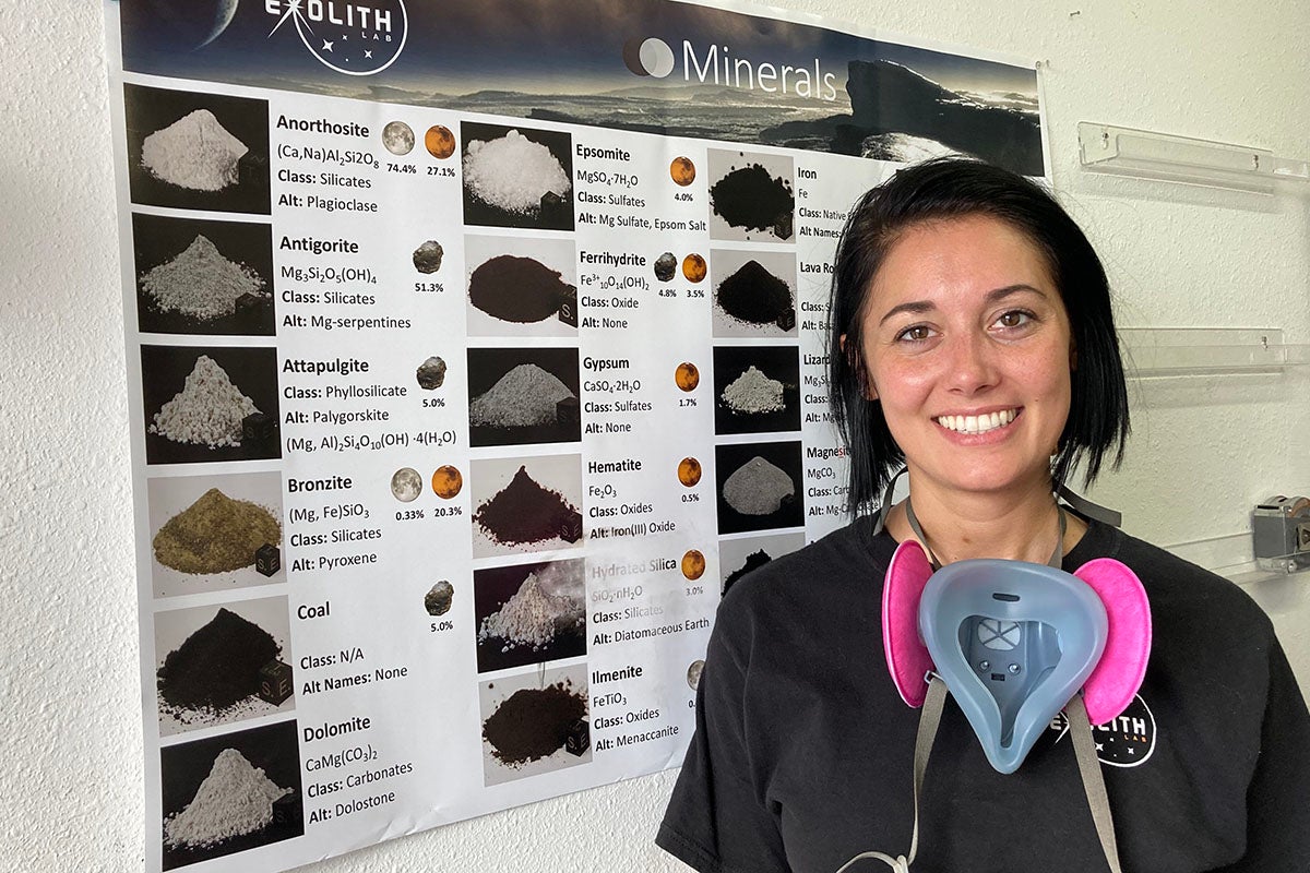 UCF Experimental Space Dirt Used to Advance Space Exploration