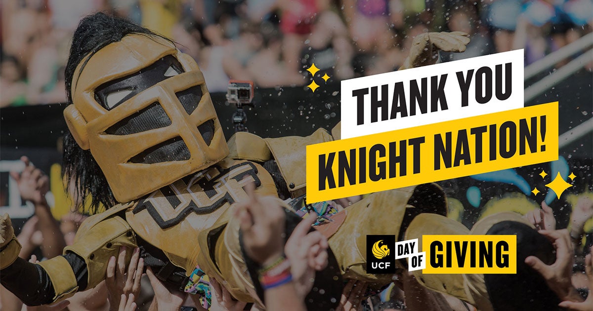 Thank You Knight Nation for Record-breaking UCF Day of Giving 2022
