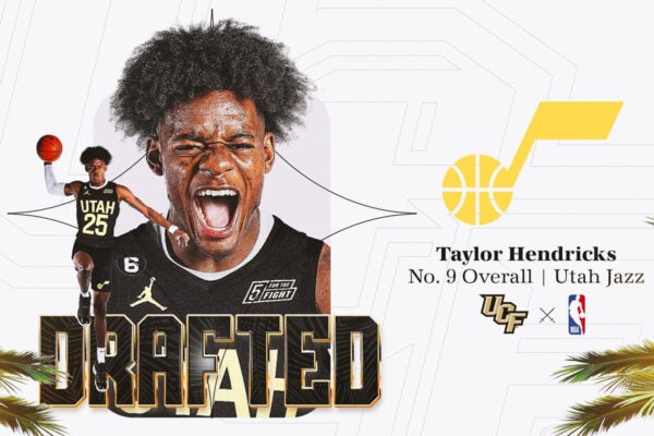 Taylor Hendricks Selected by Utah Jazz with Ninth Overall Pick in 2023 ...