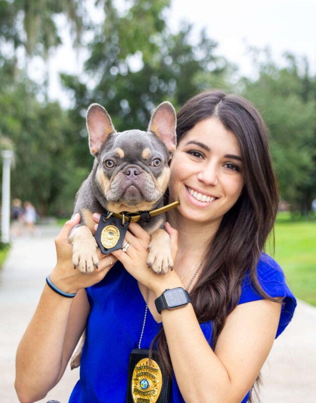 Meet Luna Ucfpds New Four Legged Recruit University Of Central