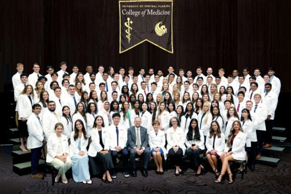 UCF Welcomes M.D. Class of 2028 | University of Central Florida News