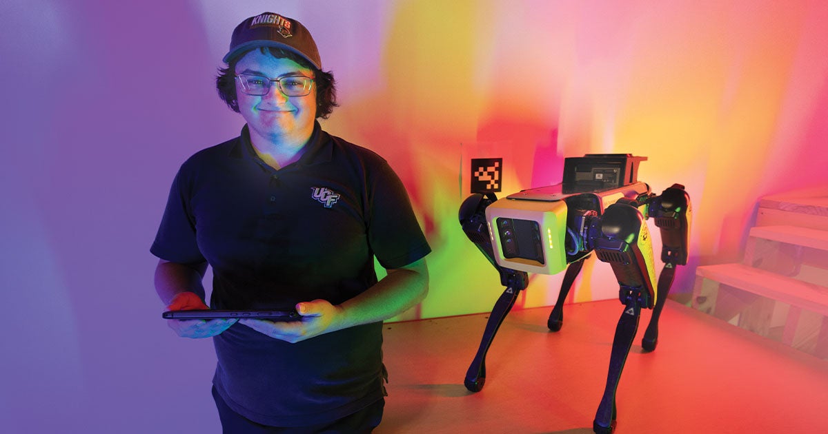 No Bark, All Byte: UCF Robot Dog Provides Hands-on Learning